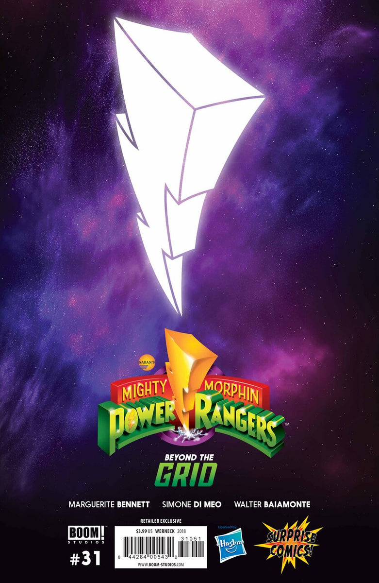 Mighty Morphin' Power Rangers #31 Surprise Comics Exclusive Cover by L